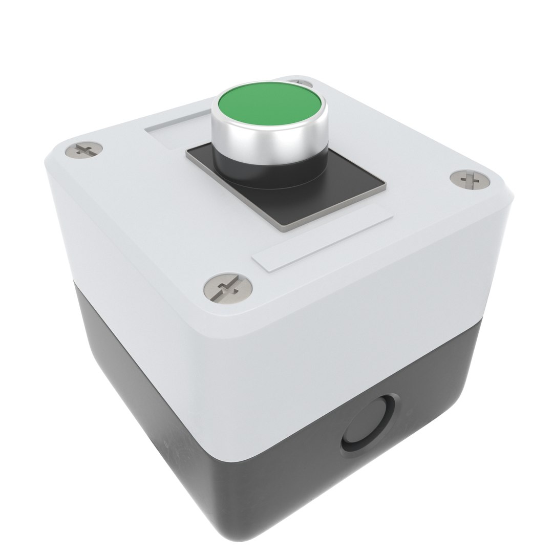 Industrial Button Model - TurboSquid 1270894