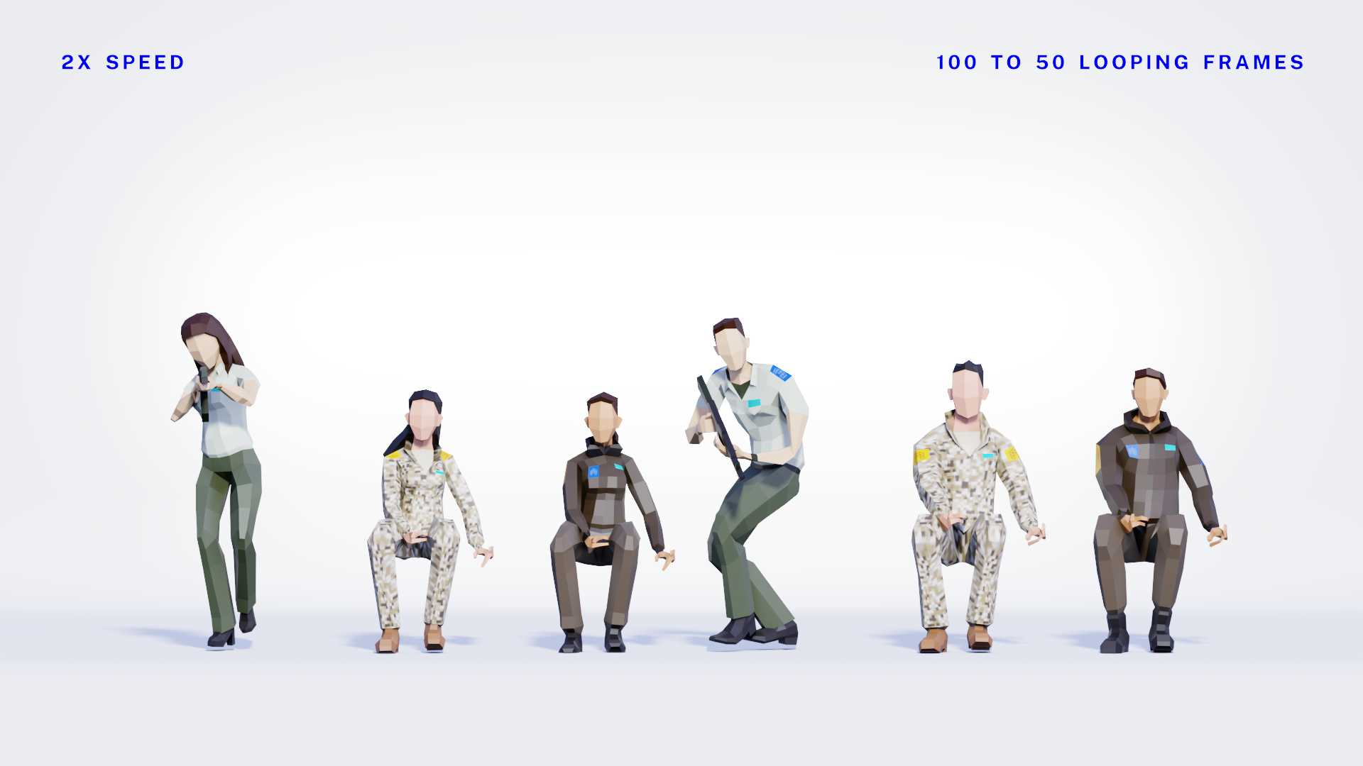 3D Special Forces Soldiers - Rigged And Animated - TurboSquid 2054926