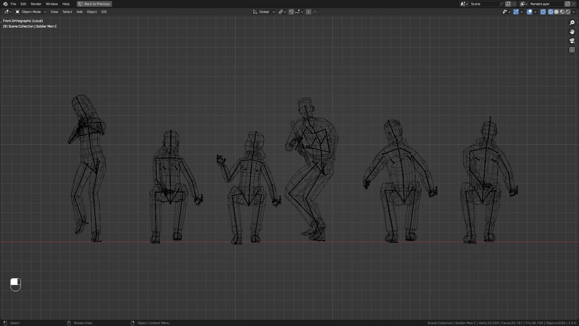 3D Special Forces Soldiers - Rigged And Animated - TurboSquid 2054926