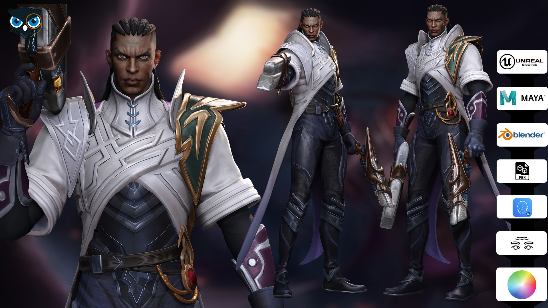Lucian League Of Legends Model - TurboSquid 2338975