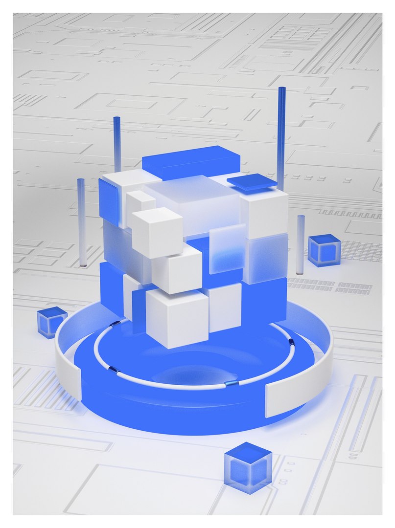 3D Business Office Frosted Model - TurboSquid 2030222