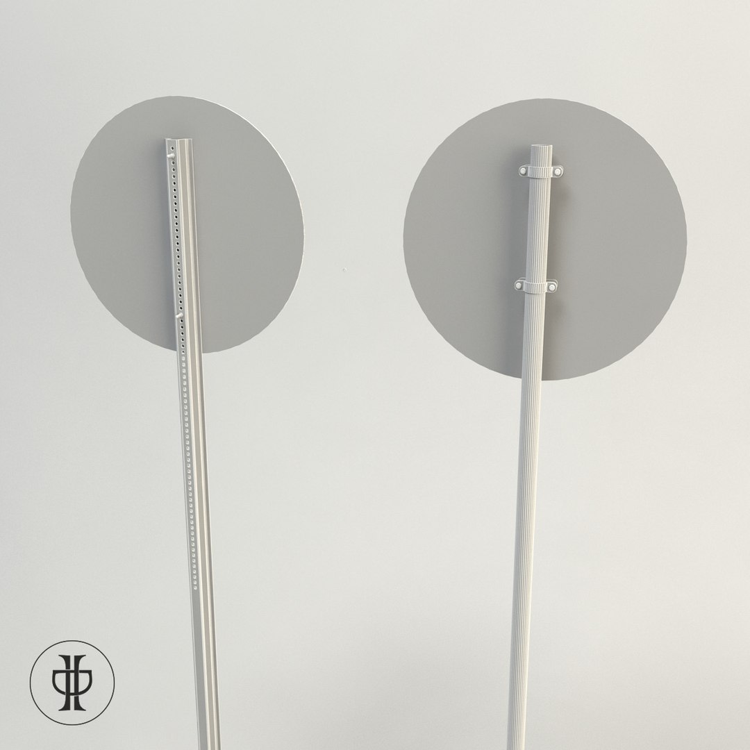 Sign Entry 3d Model