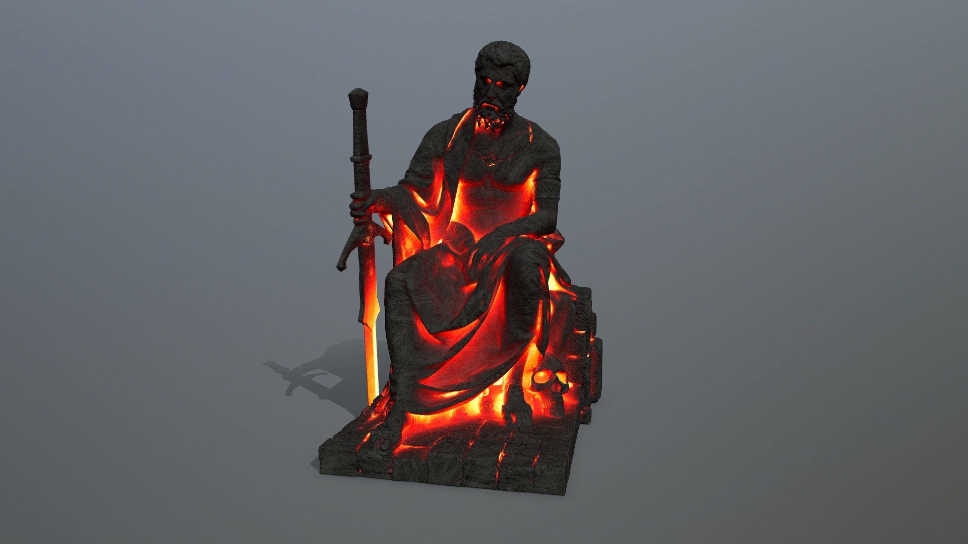 Statue 3D Model - TurboSquid 2085617