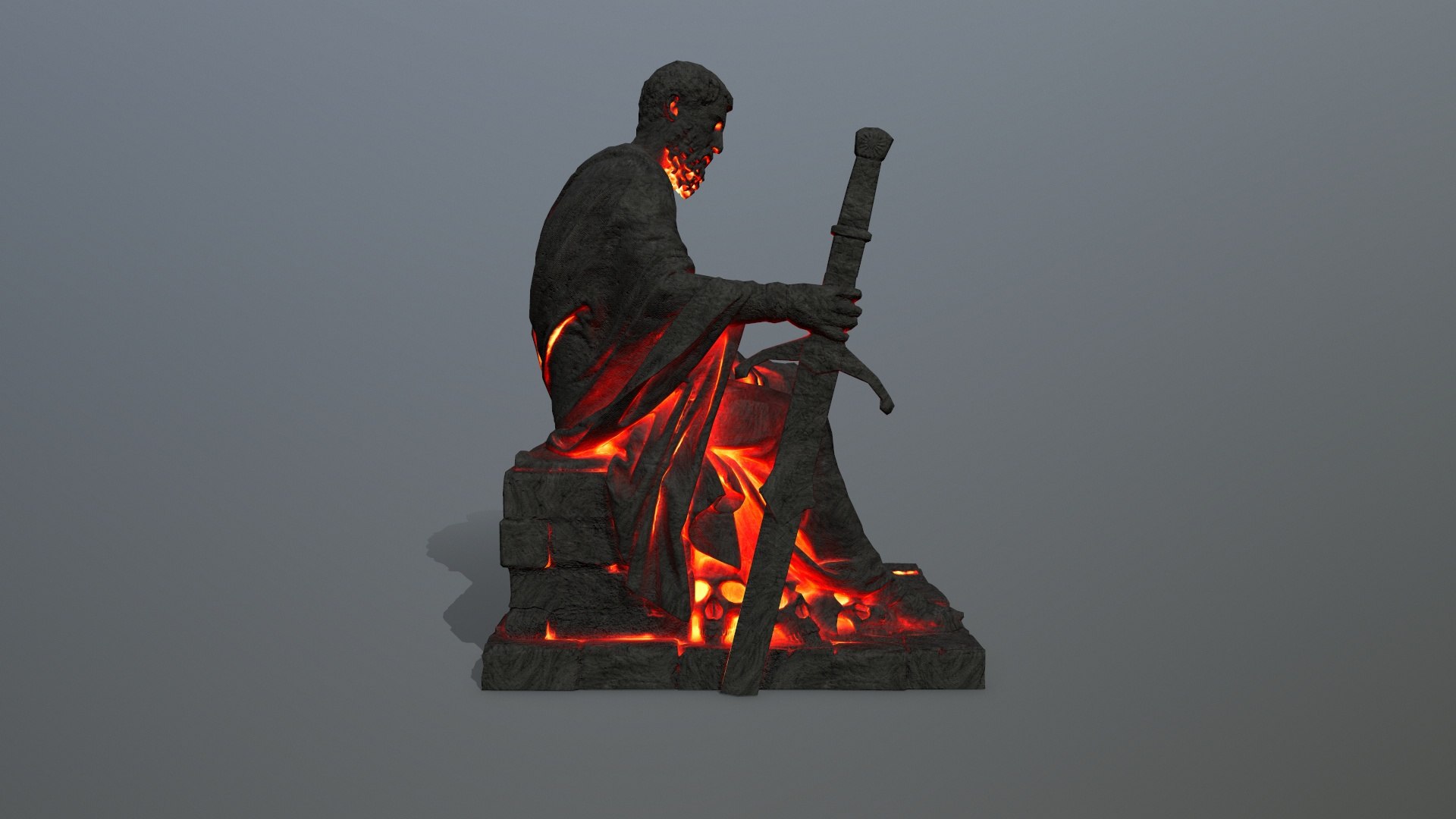 Statue 3D Model - TurboSquid 2085617