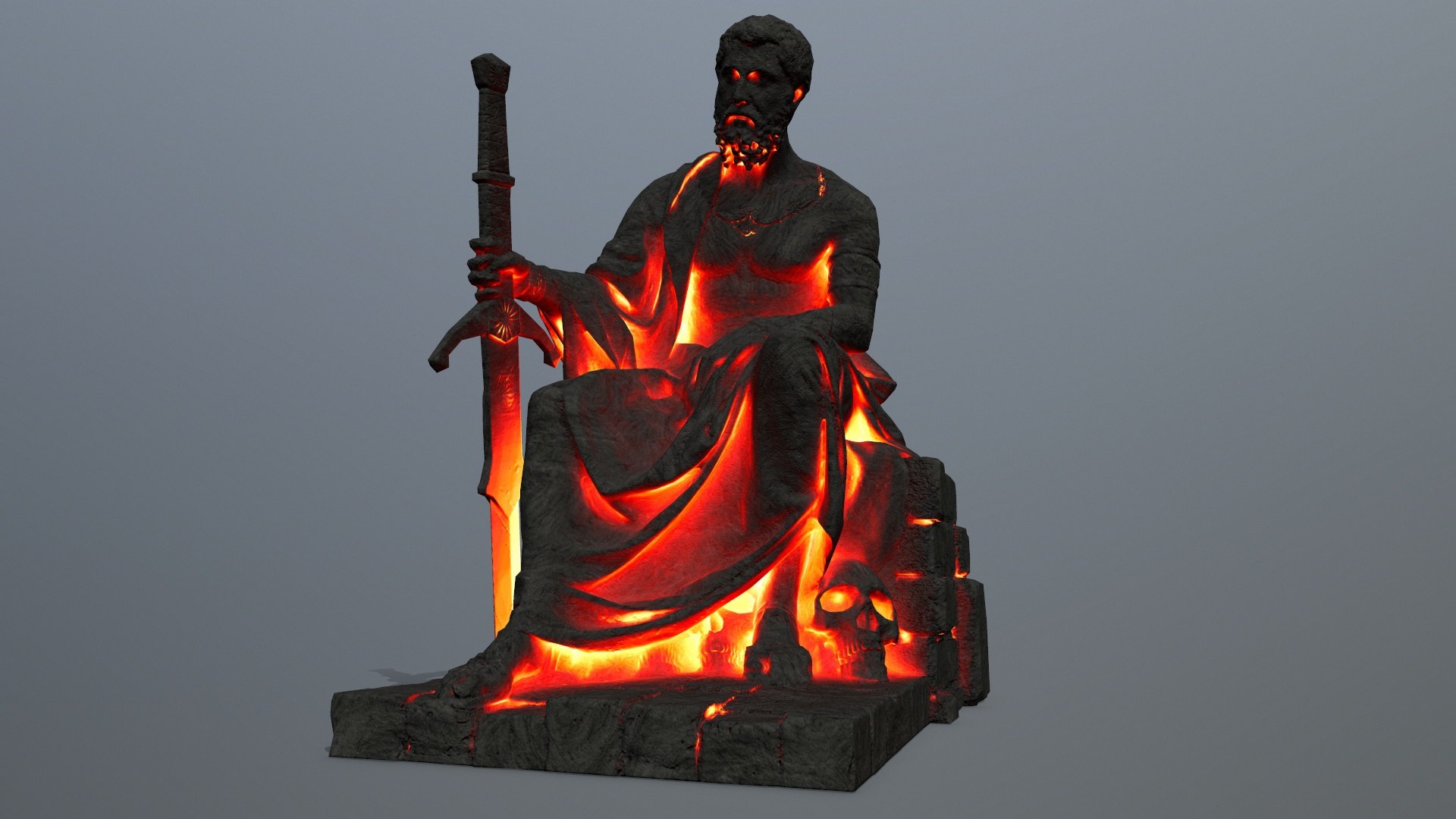 Statue 3D Model - TurboSquid 2085617