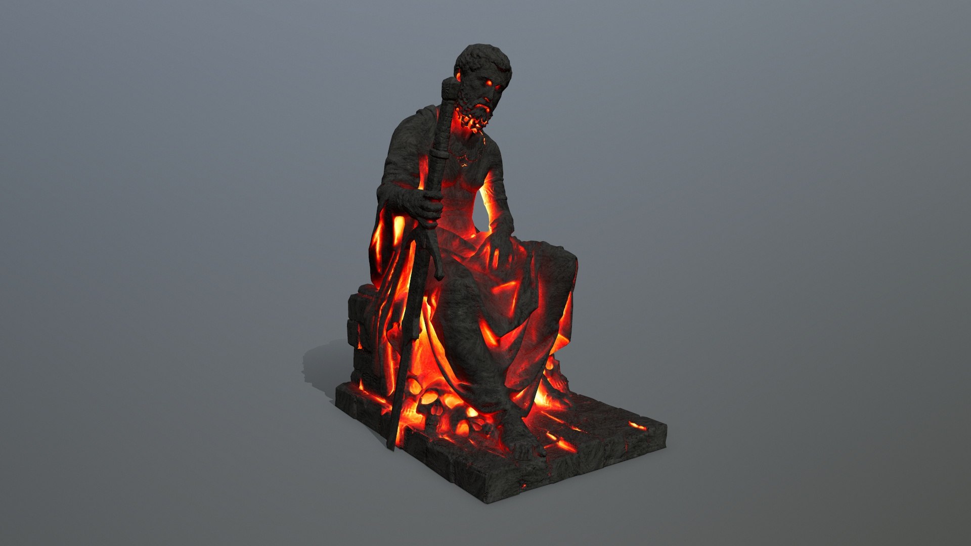 Statue 3D Model - TurboSquid 2085617