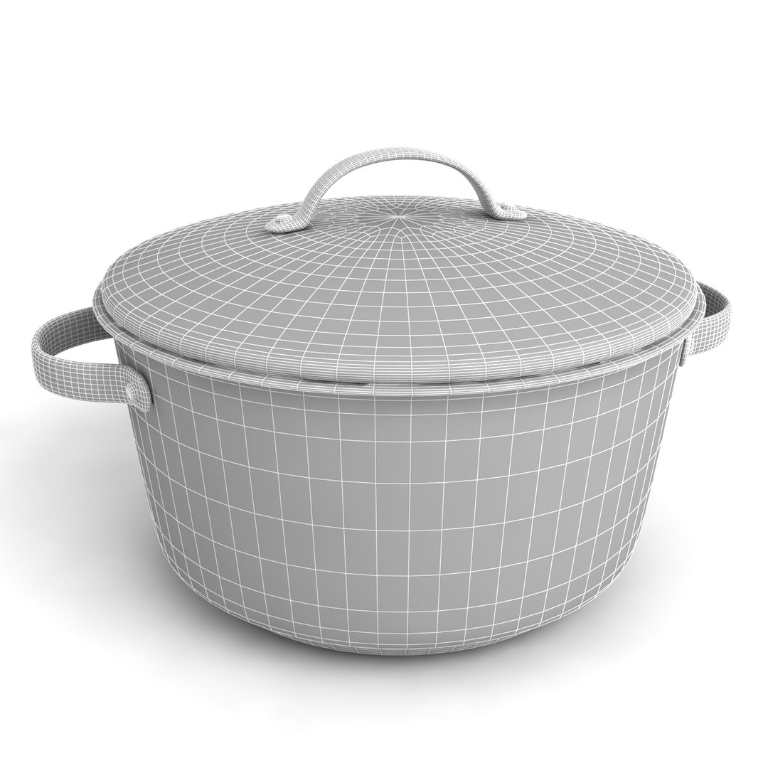 3d Pot Model