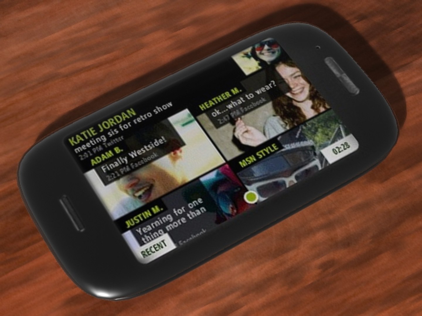 3d Kin Phone 2 Model