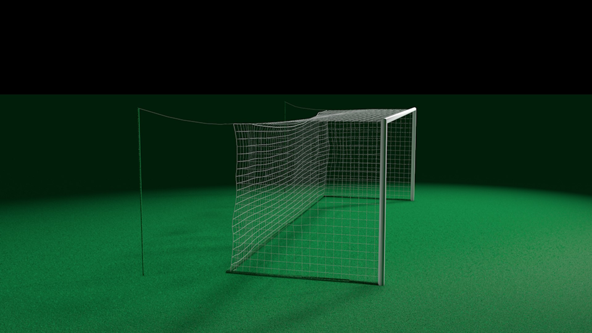 3d Model Soccer Goal