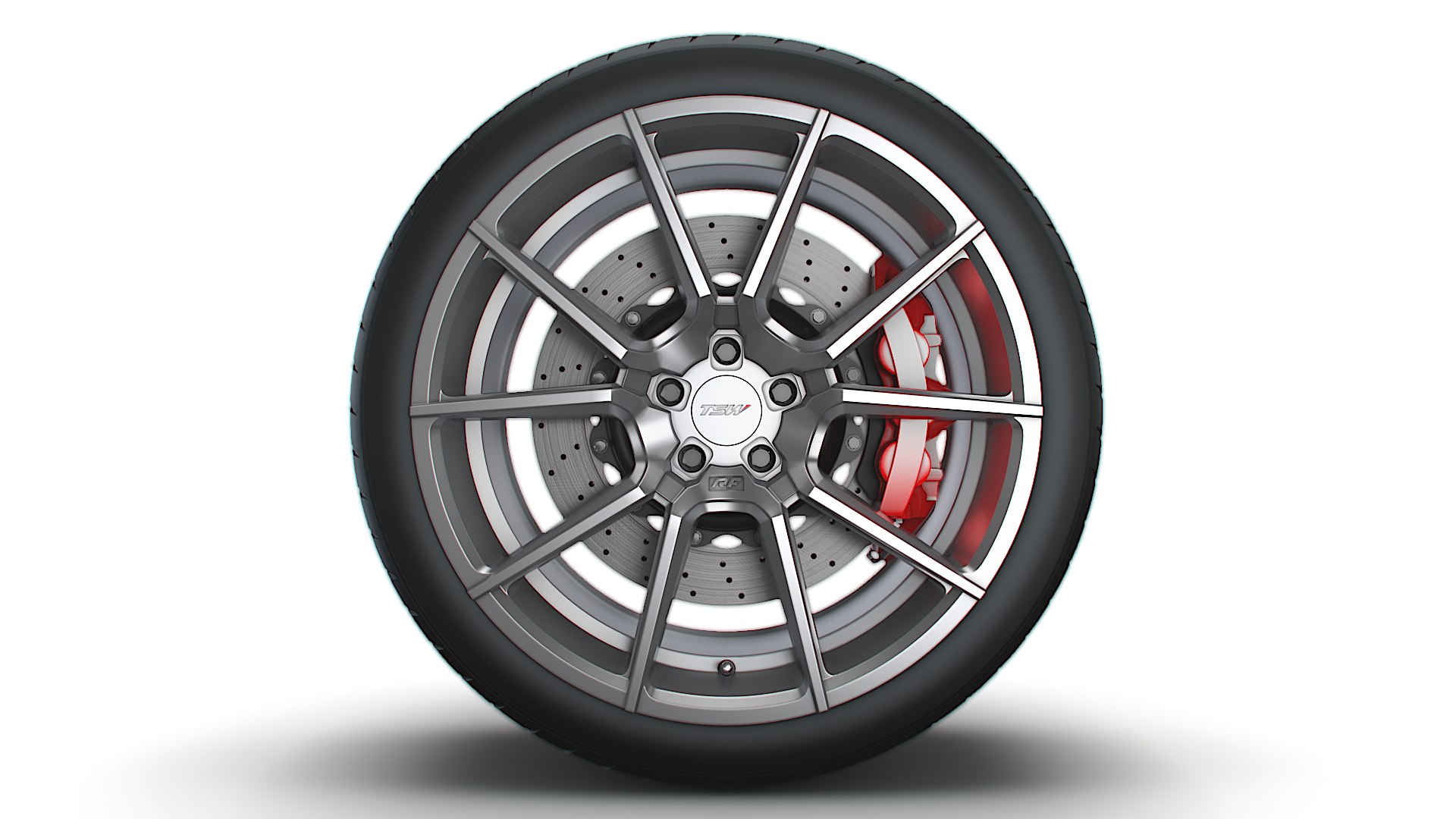 3D TWS Chrono Wheel - TurboSquid 2022209