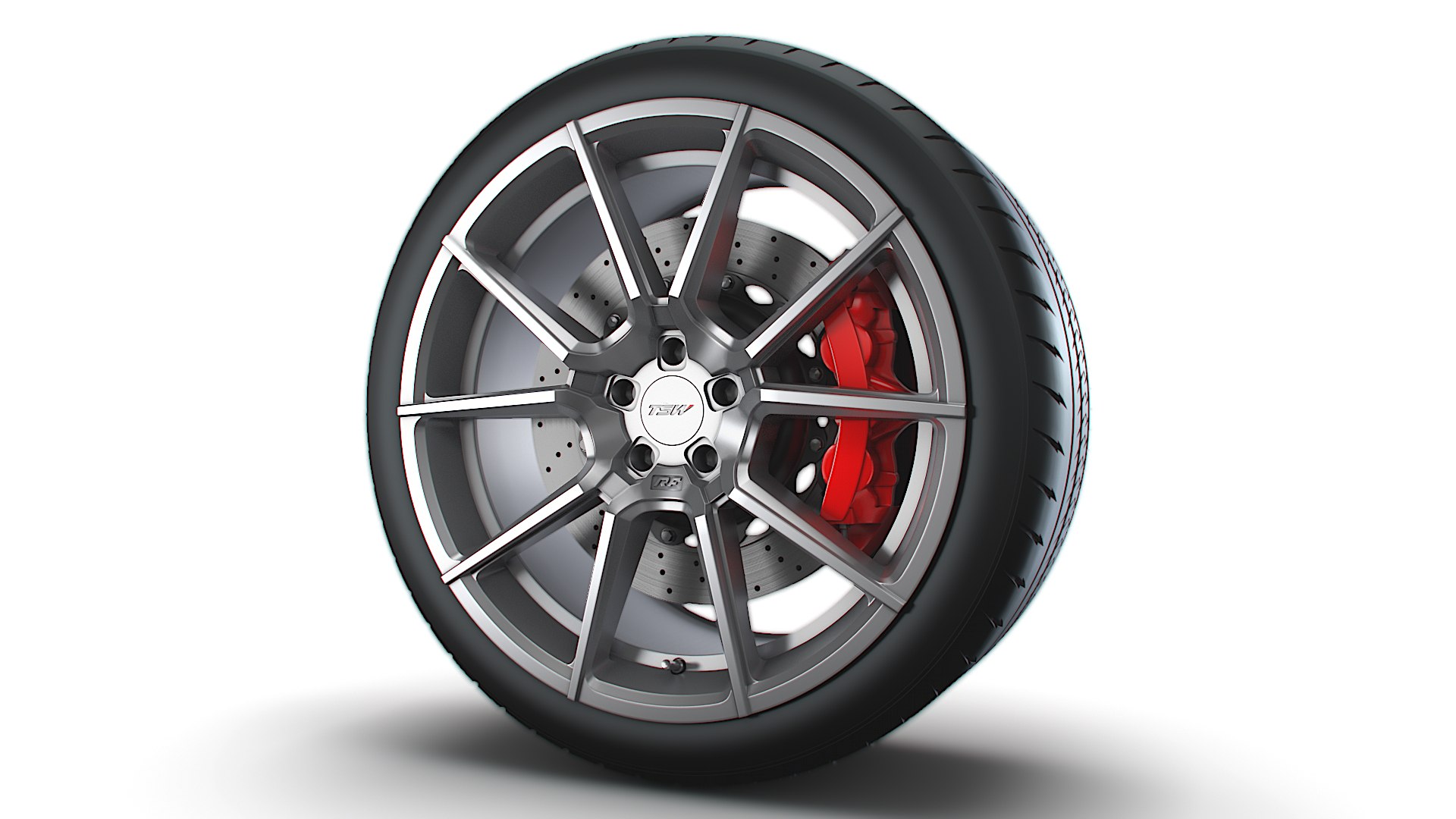 3D TWS Chrono Wheel - TurboSquid 2022209