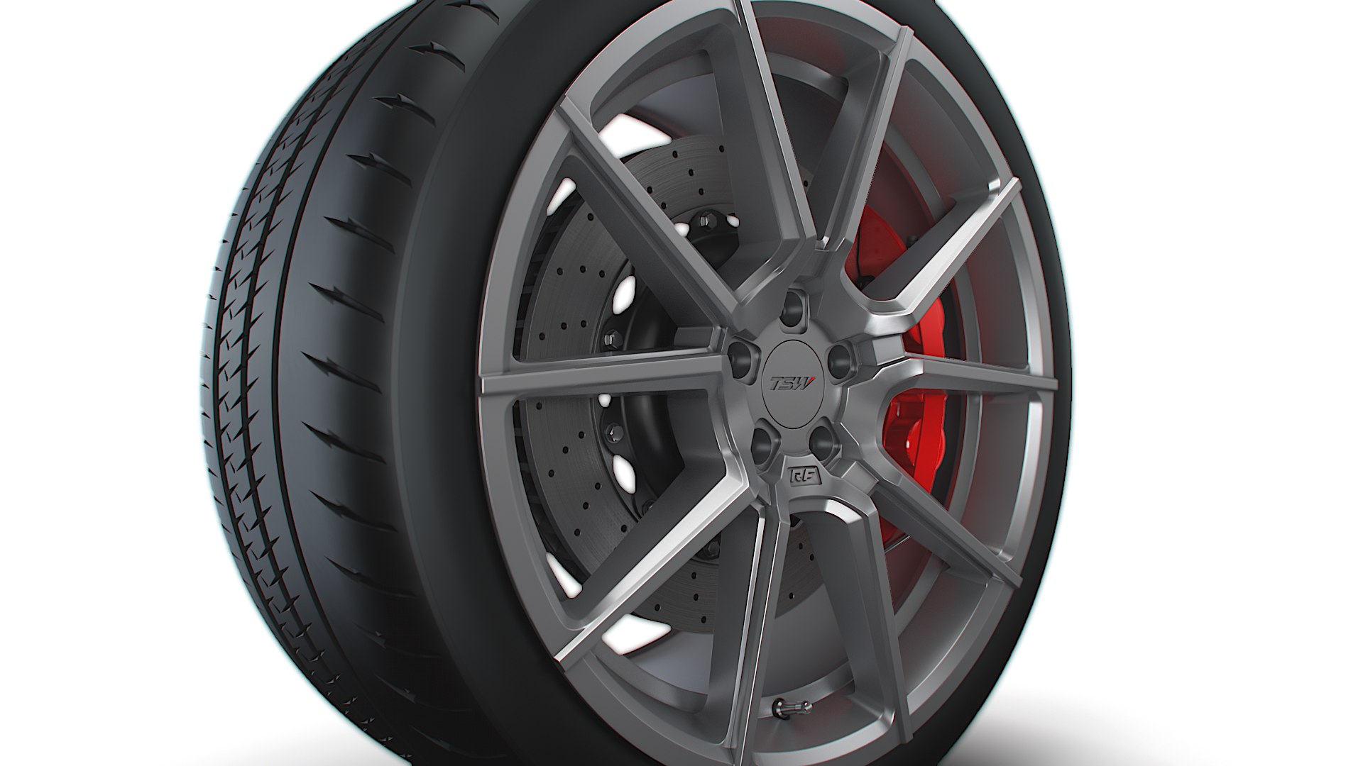3D TWS Chrono Wheel - TurboSquid 2022209