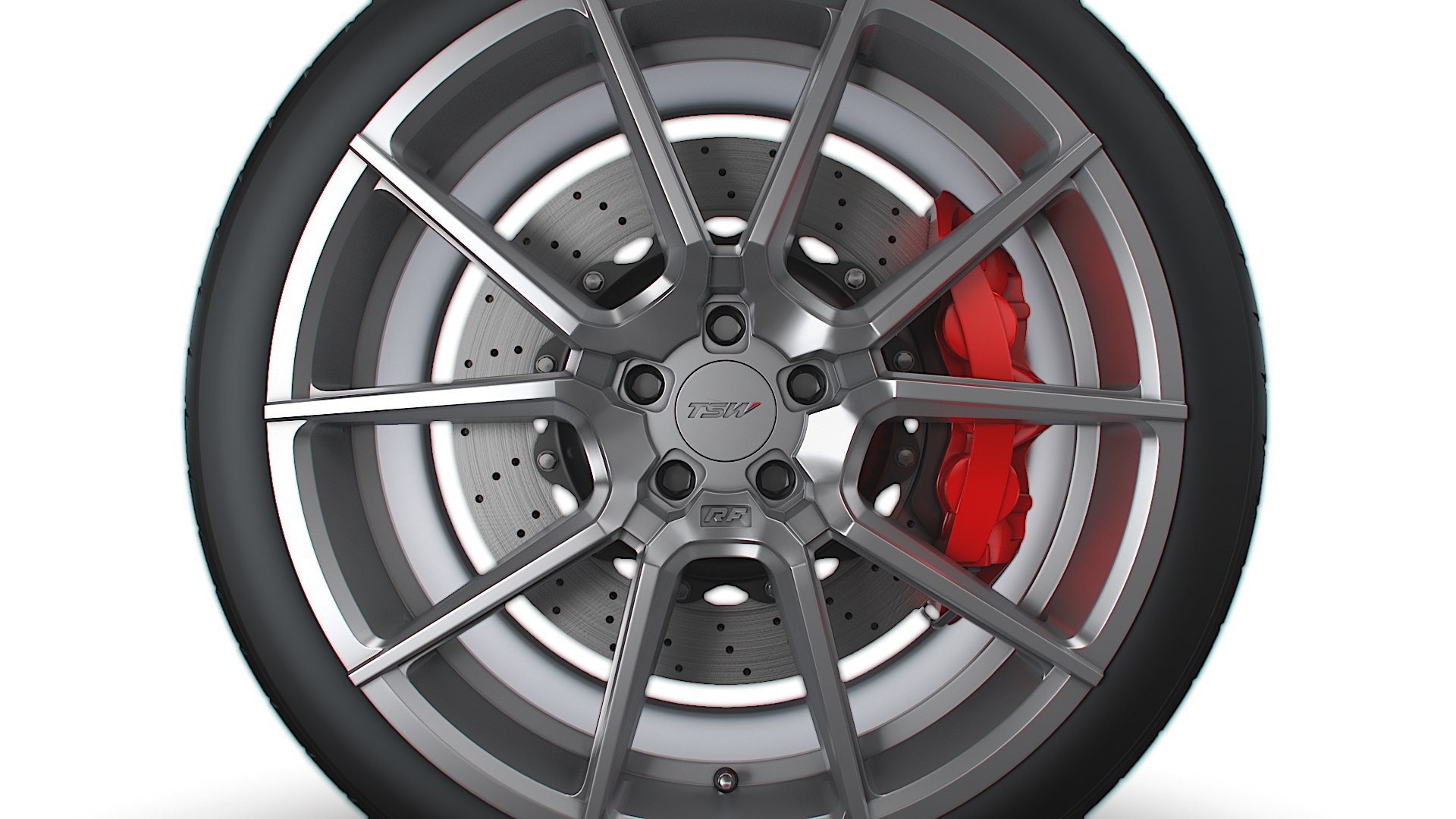 3D TWS Chrono Wheel - TurboSquid 2022209