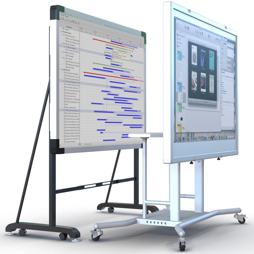 interactive whiteboards 3d 3ds