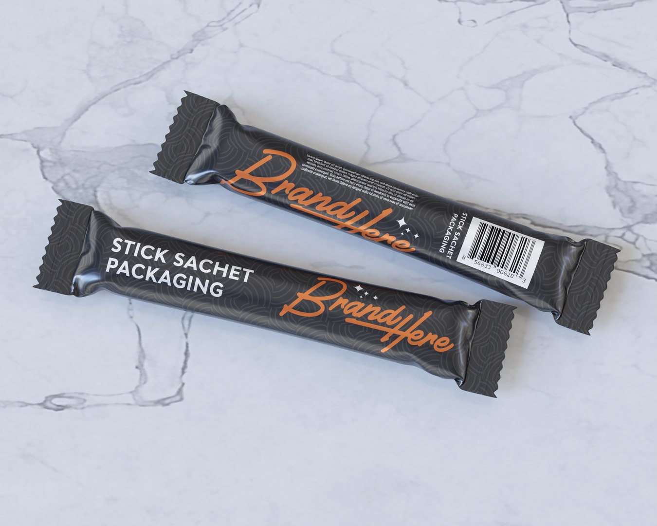 Stick Sachet Packaging 3D Model - TurboSquid 2335985