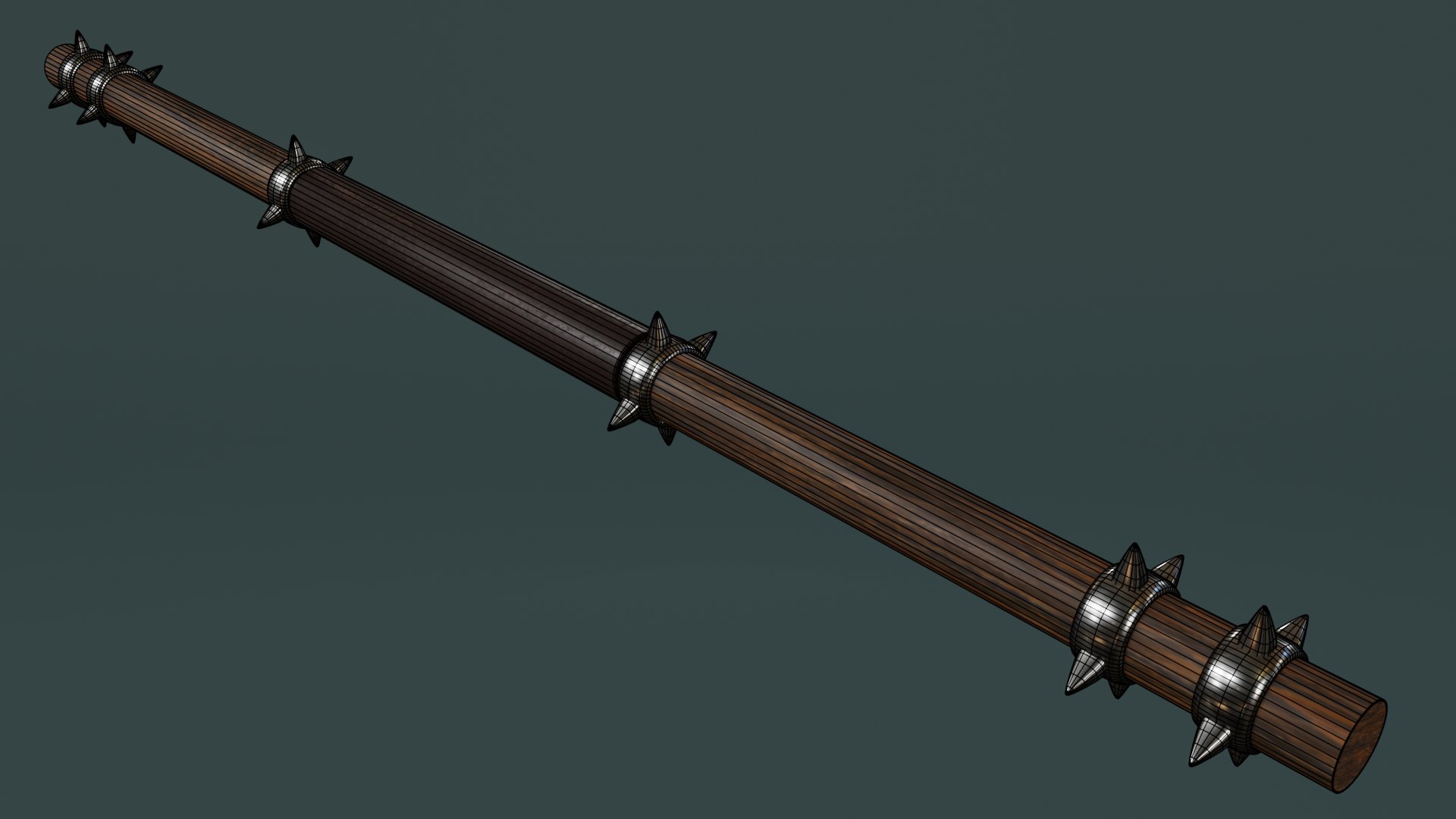 Quarterstaff Model - TurboSquid 1952603