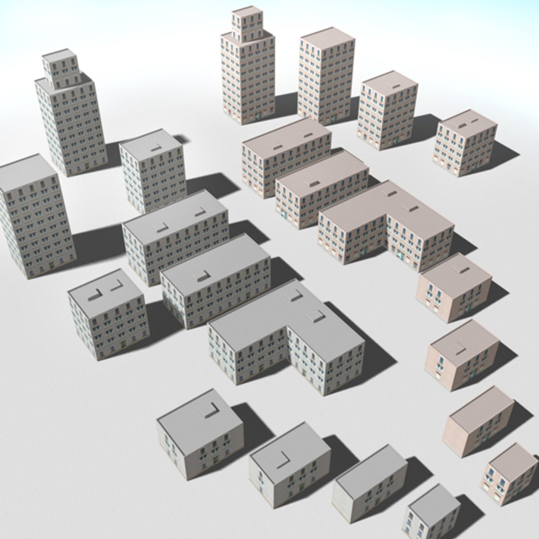 3d Model Of Modular House 2