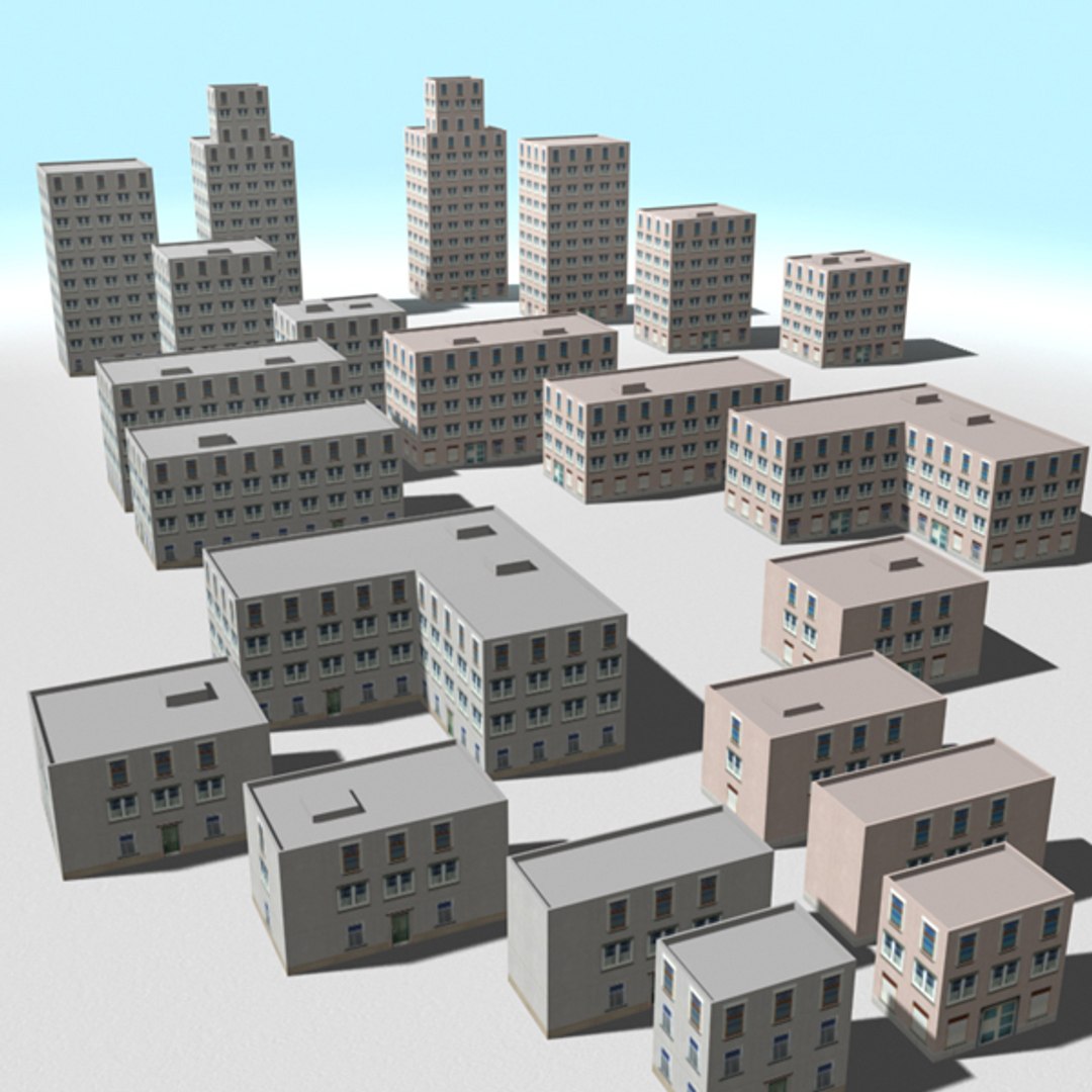 3d Model Of Modular House 2