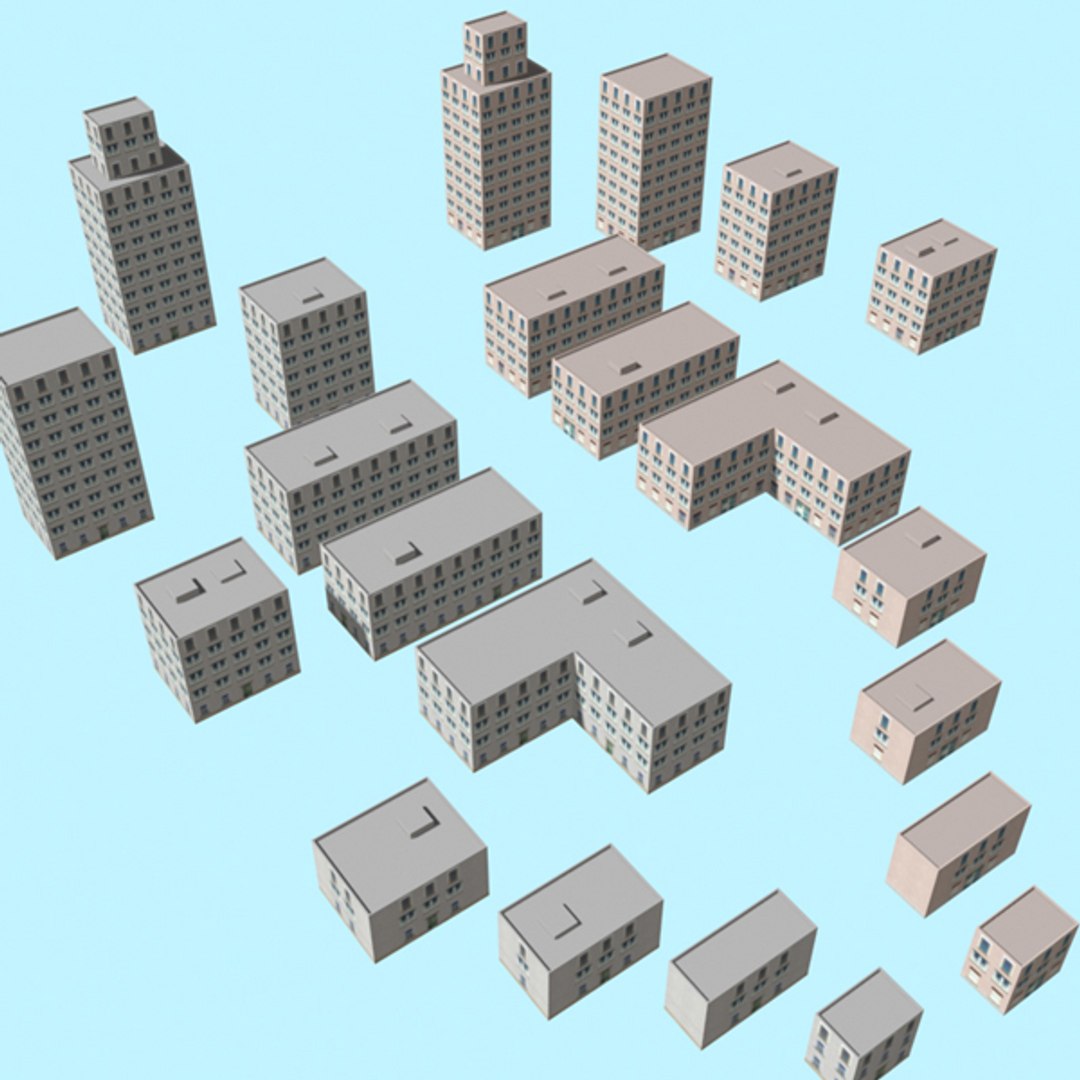 3d Model Of Modular House 2