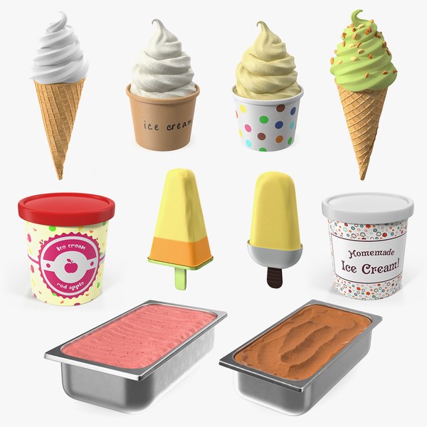 ice cream bar 3d model