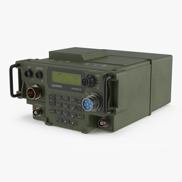 3D модель Полевая радиостанция Harris Falcon III - TurboSquid 2466160