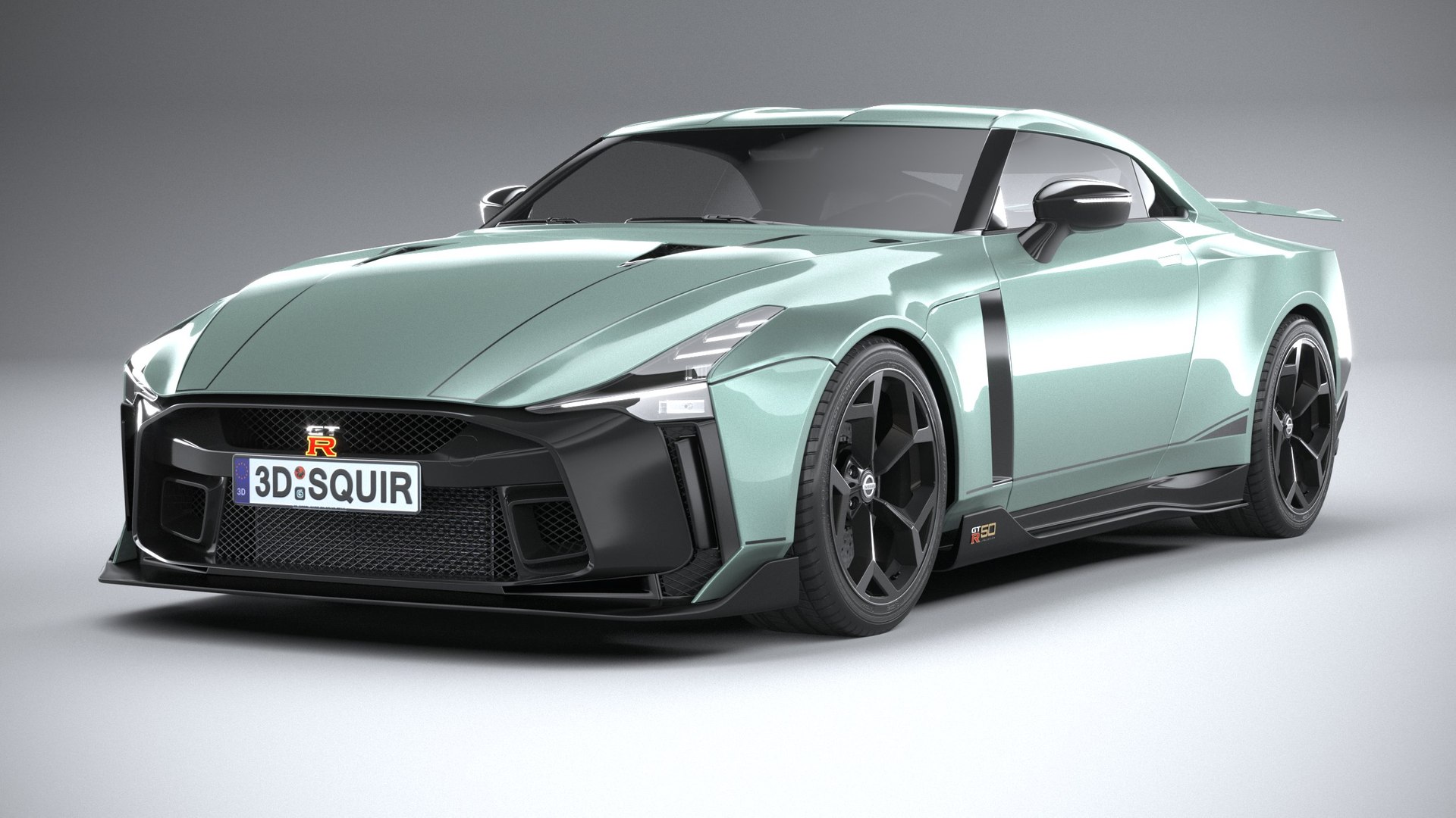 3D Nissan GT-R50 Italdesign 2021 - TurboSquid 1960742