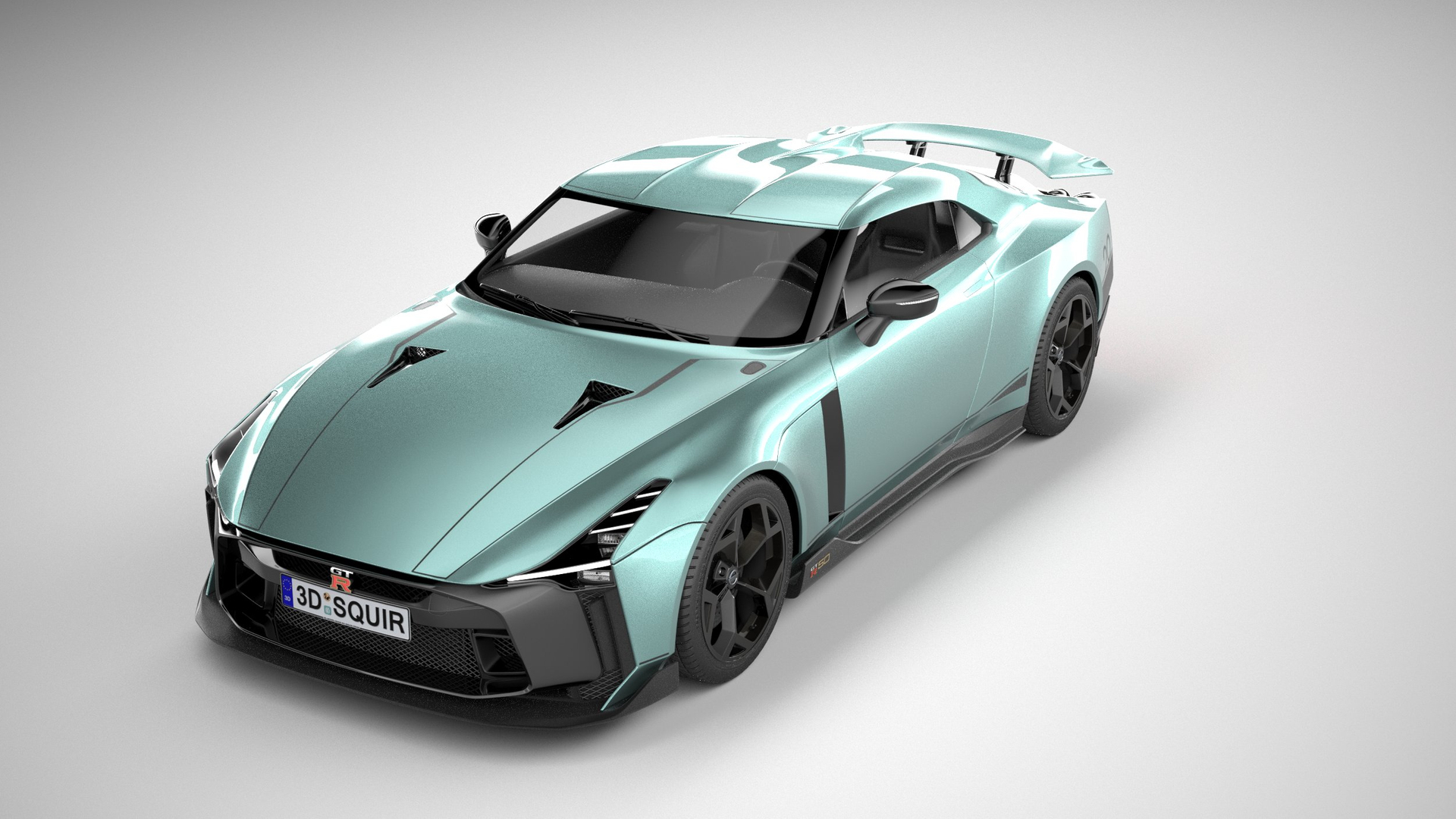 3D Nissan GT-R50 Italdesign 2021 - TurboSquid 1960742