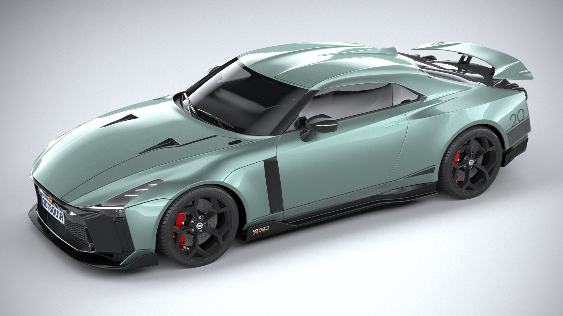 3D Nissan GT-R50 Italdesign 2021 - TurboSquid 1960742