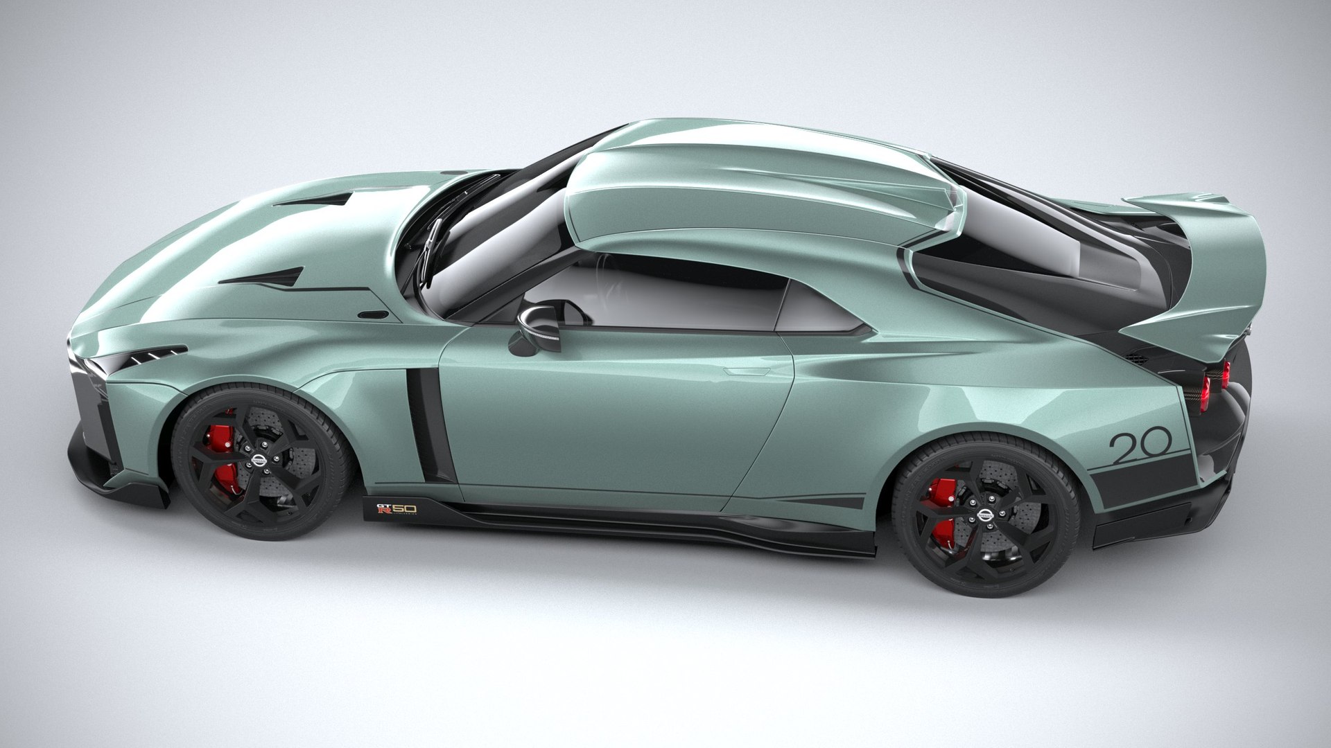 3D Nissan GT-R50 Italdesign 2021 - TurboSquid 1960742