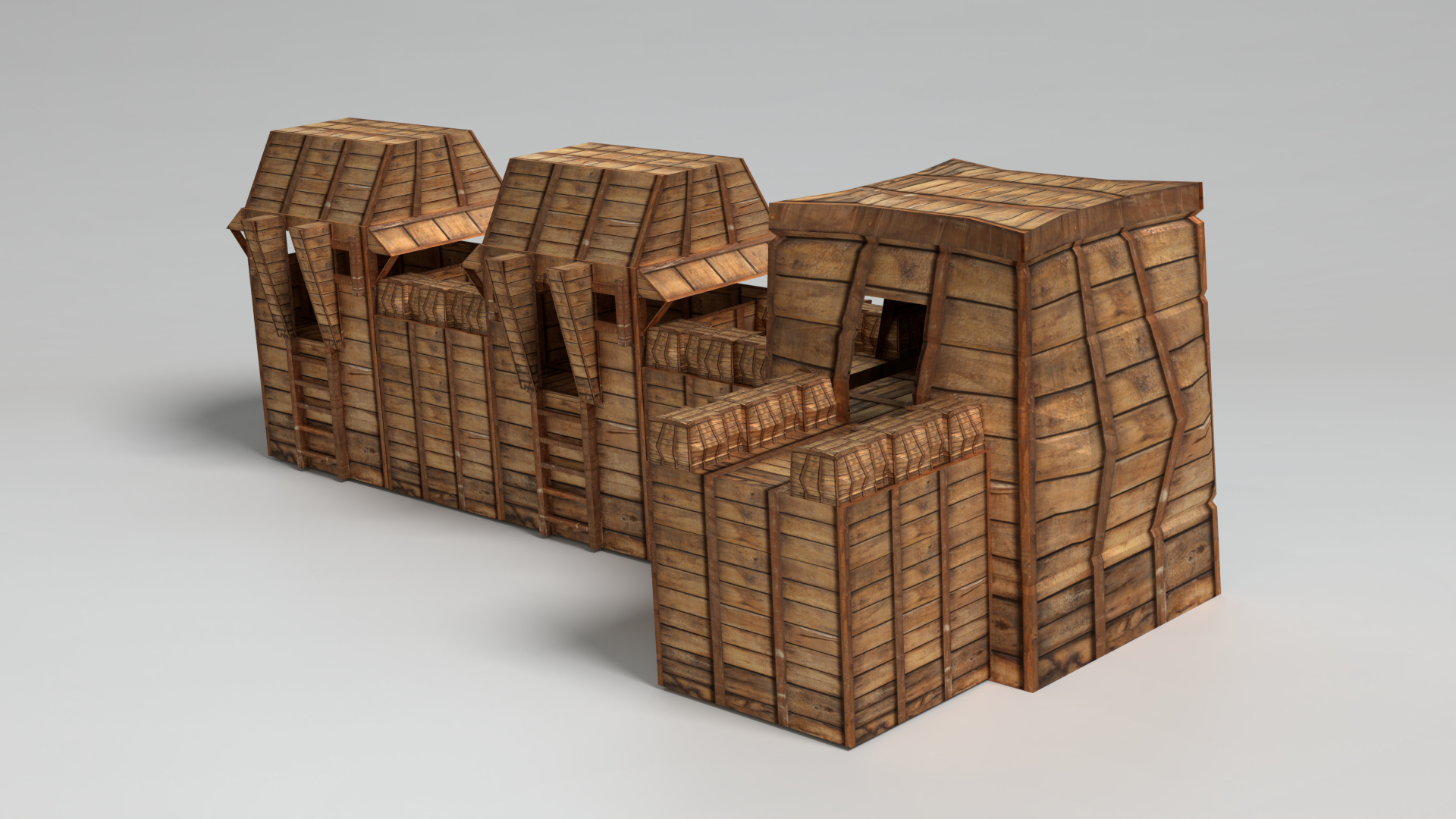 3D Fantasy Wall - TurboSquid 1511973