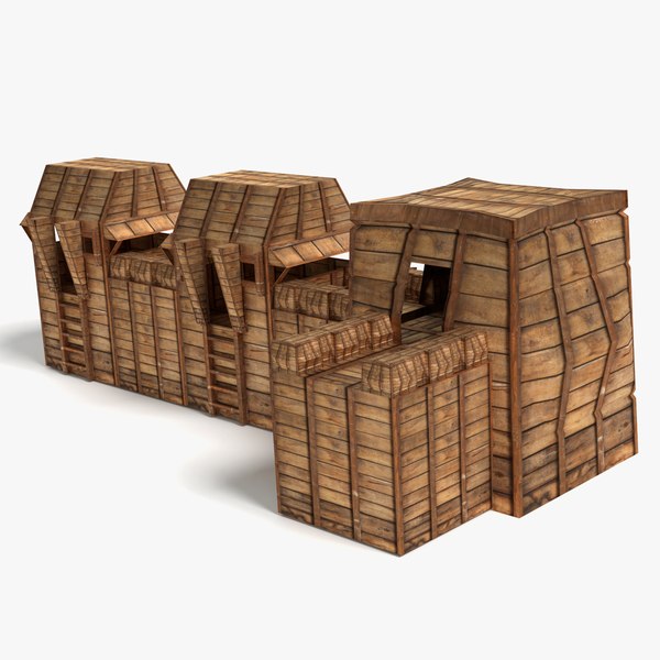 3D fantasy wall - TurboSquid 1511973