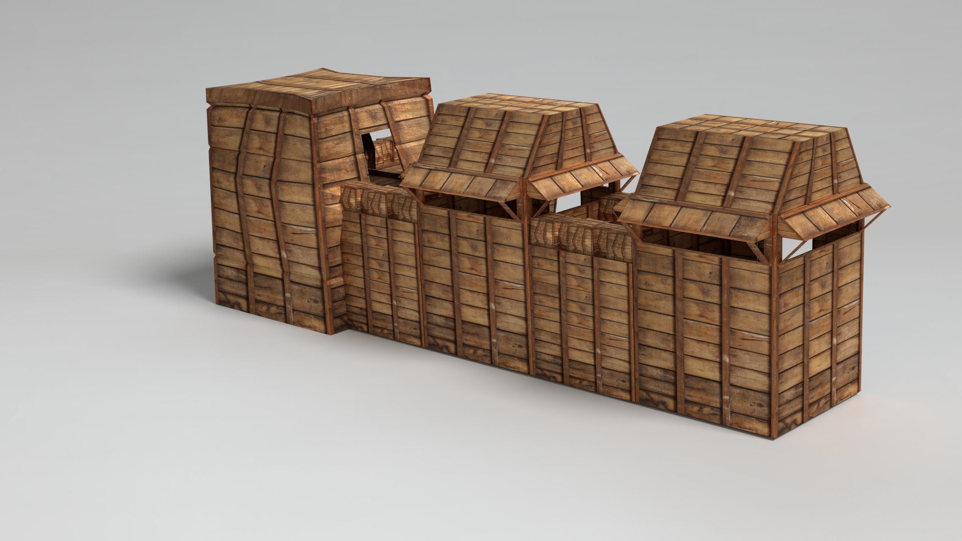3D Fantasy Wall - TurboSquid 1511973