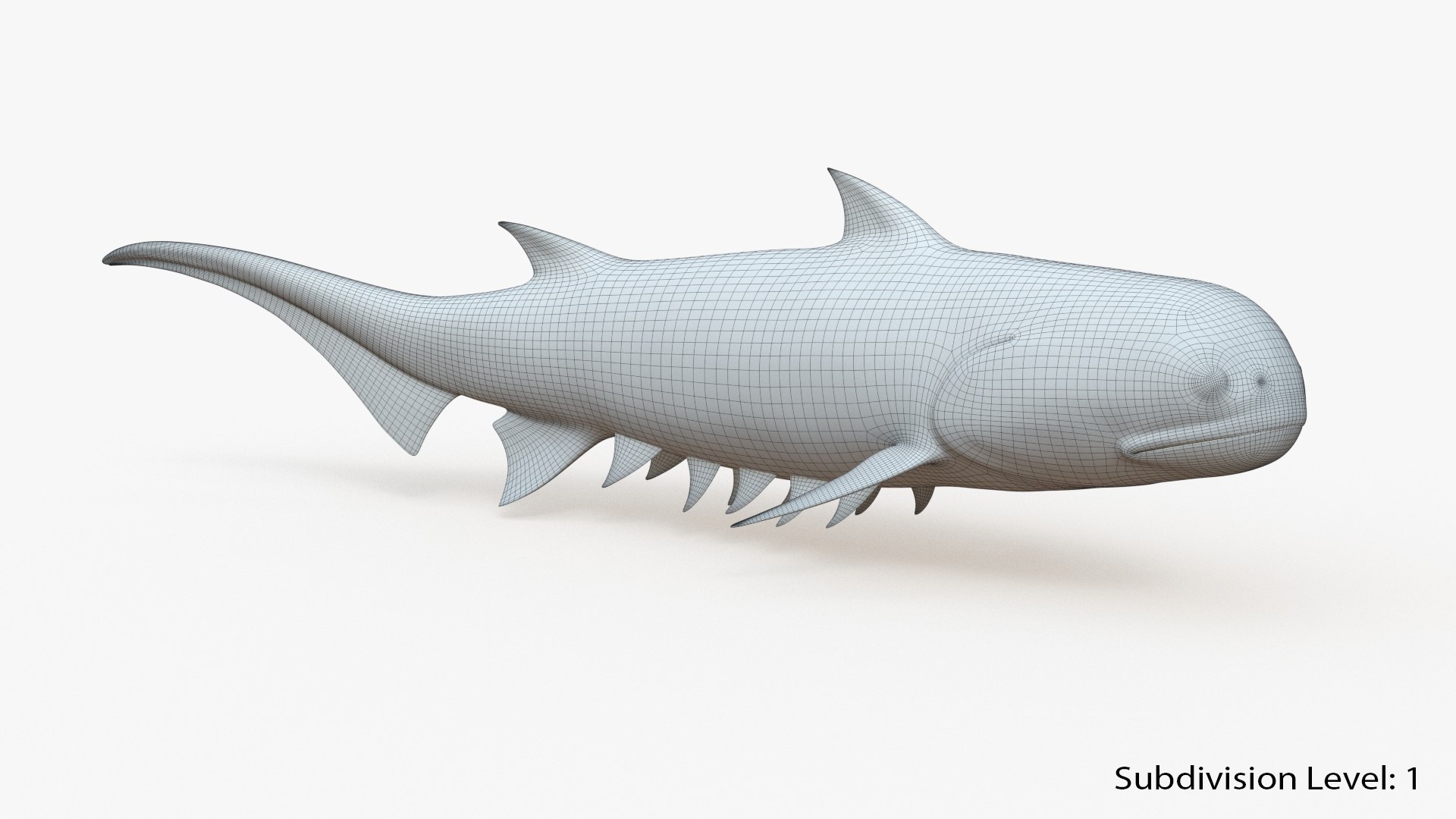 3D Acanthodii Fish - TurboSquid 1734360