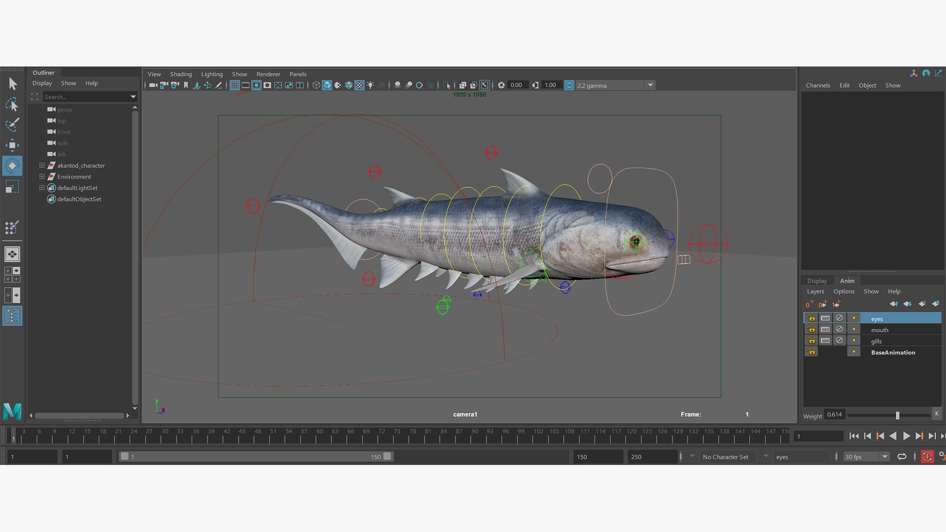 3D Acanthodii Fish - TurboSquid 1734360