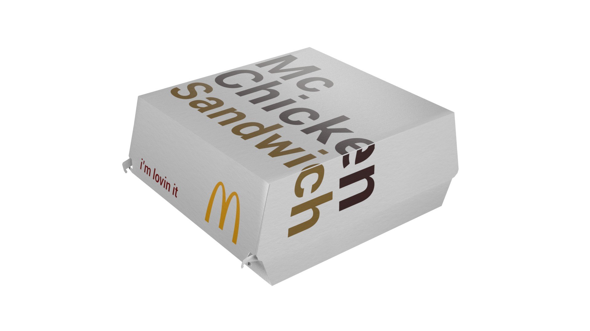 3D McDonalds Food Pack Model - TurboSquid 2384660