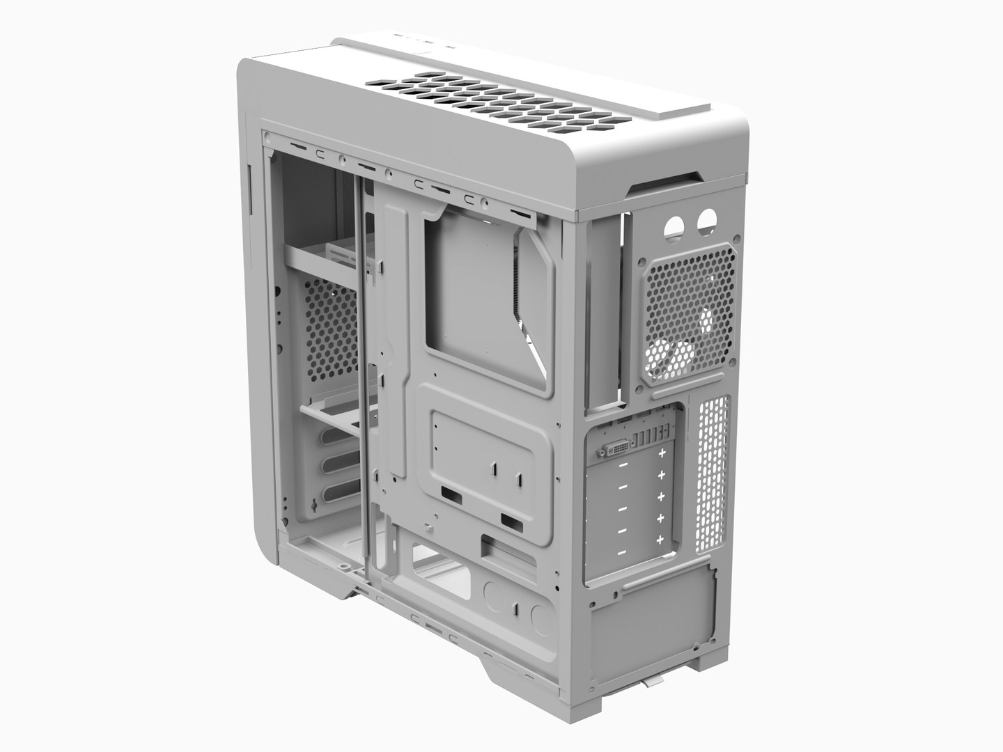 Computer Case 04 3D Model - TurboSquid 2059573