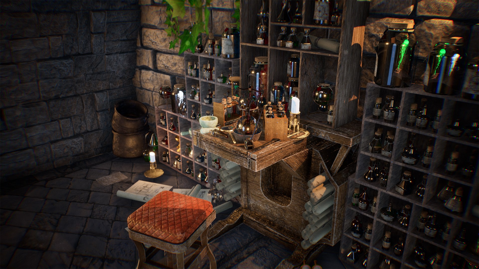 Potion Master 45 Assets Model - TurboSquid 2106261