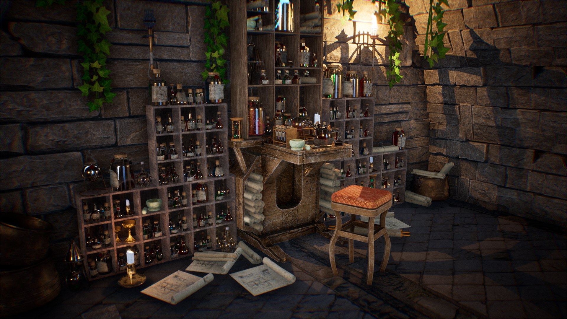 Potion Master 45 Assets Model - TurboSquid 2106261