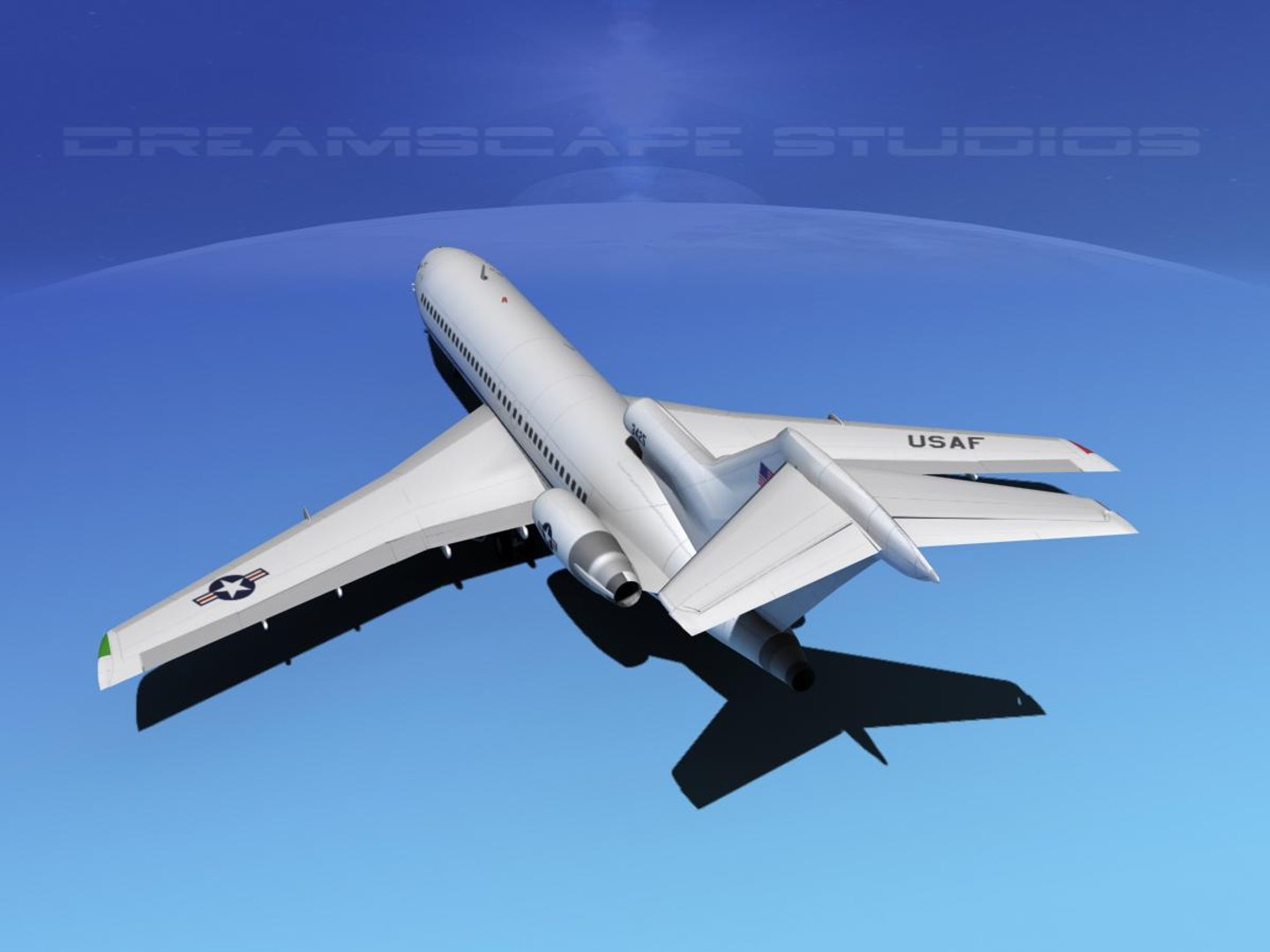 Dwg Turbines C-22a Boeing 727-100