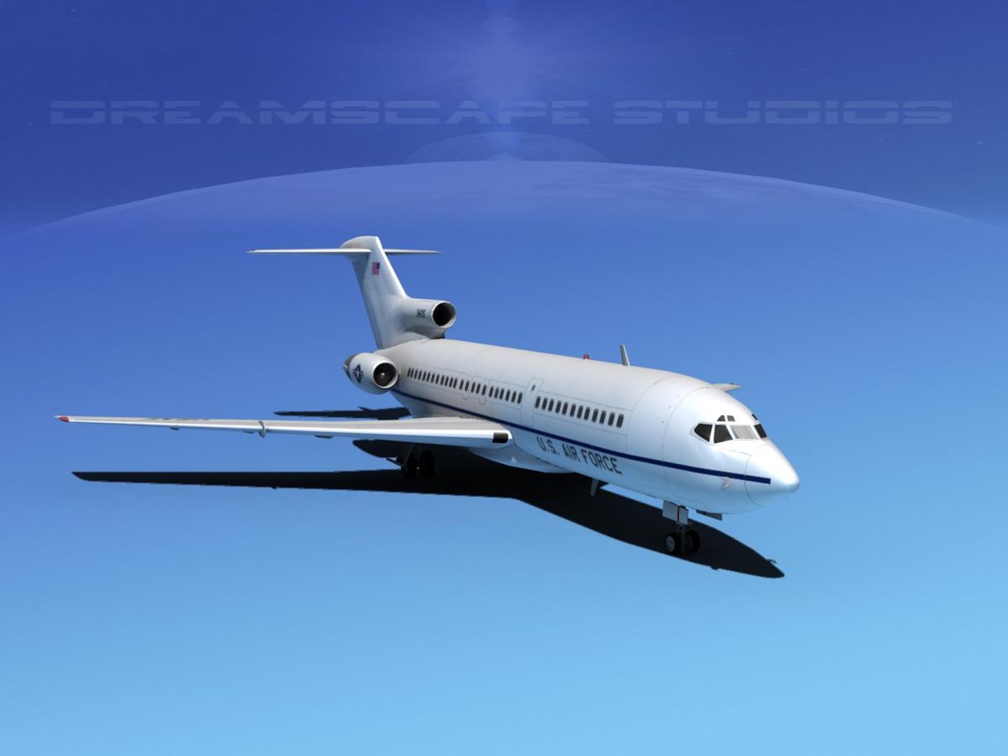 Dwg Turbines C-22a Boeing 727-100