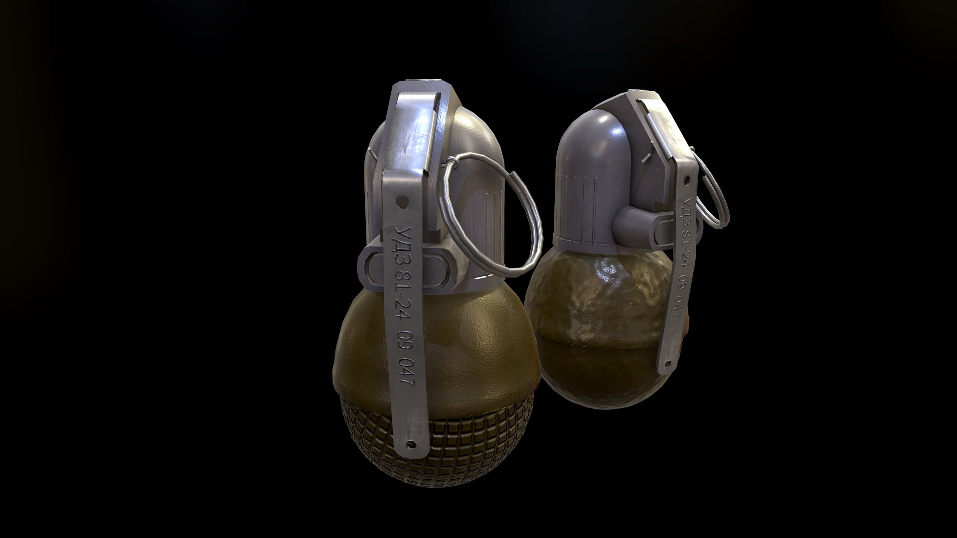 Pack Grenades 3D Model - TurboSquid 1335353