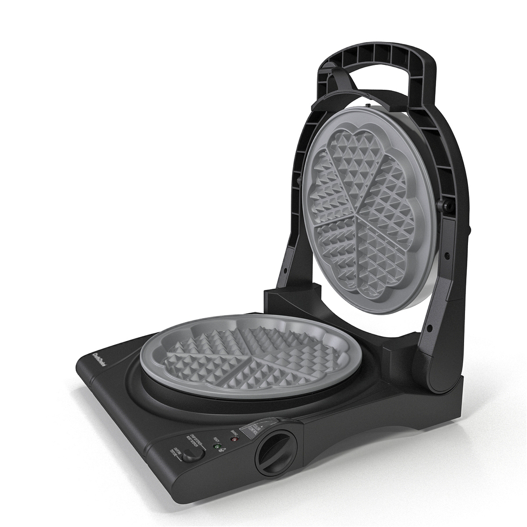 3d waffle maker model