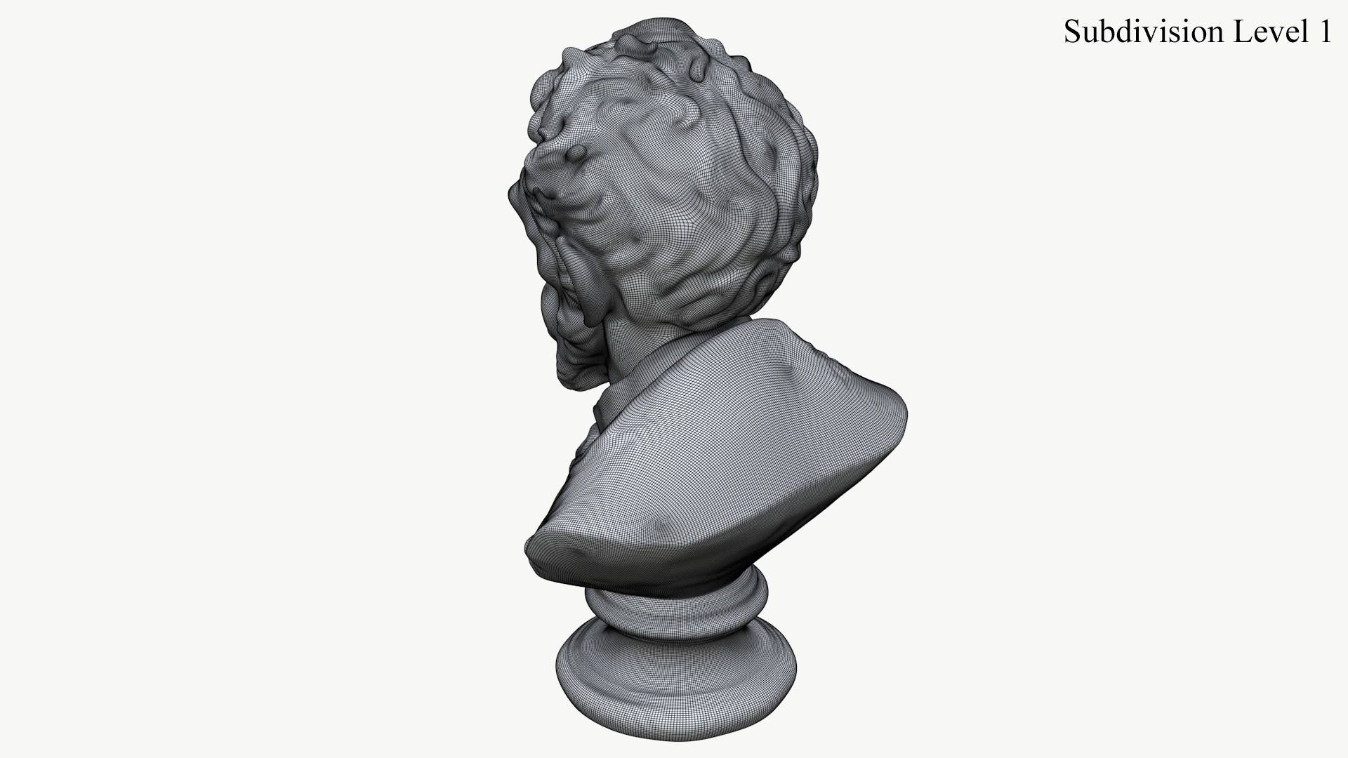 Ape Bust 001 3D Model - TurboSquid 2448788