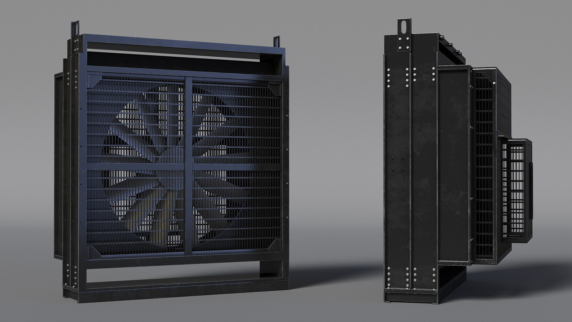 3D Diesel Generator Cooling System Model - TurboSquid 2244000