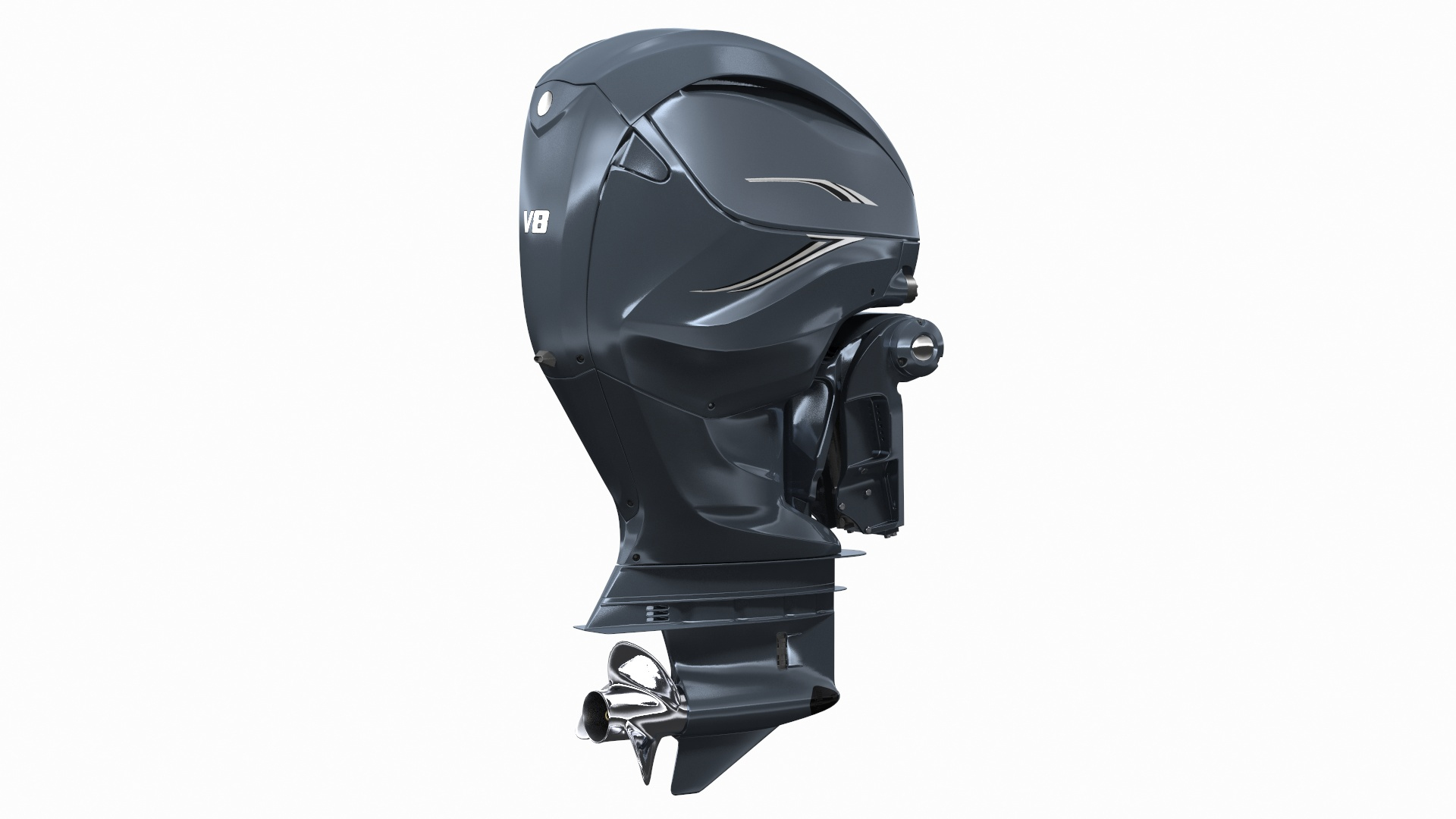 V8 Outboard Boat Motor Model - TurboSquid 1580622