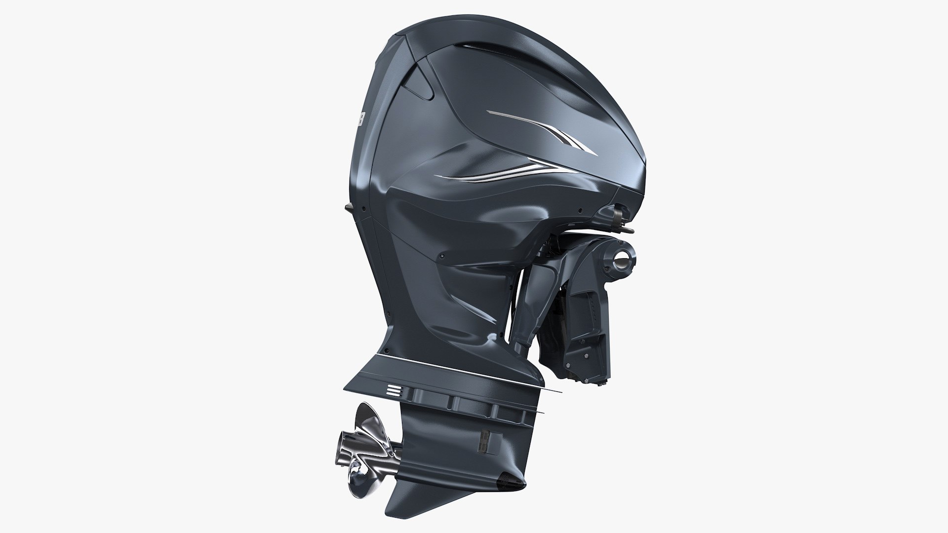 V8 Outboard Boat Motor Model - TurboSquid 1580622