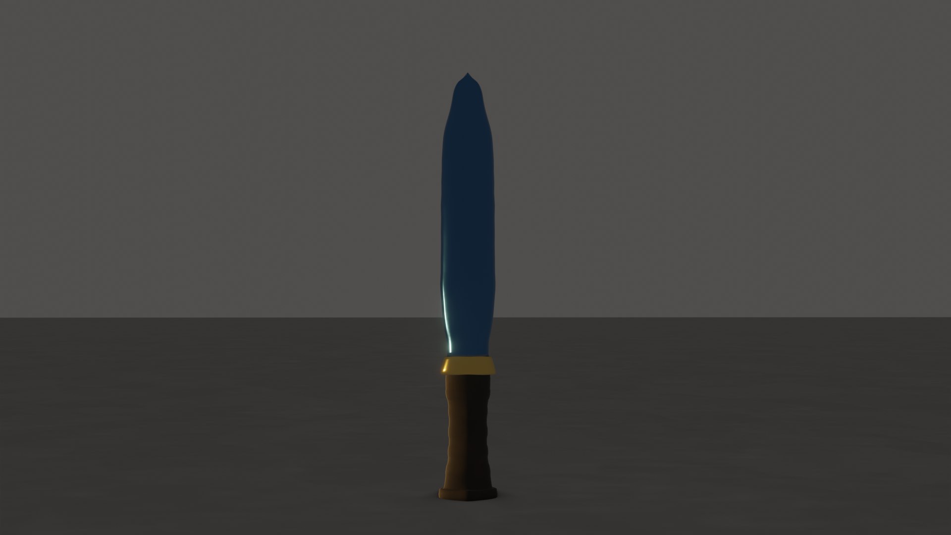 Fantasy Blue Sword 3D model - TurboSquid 1835322