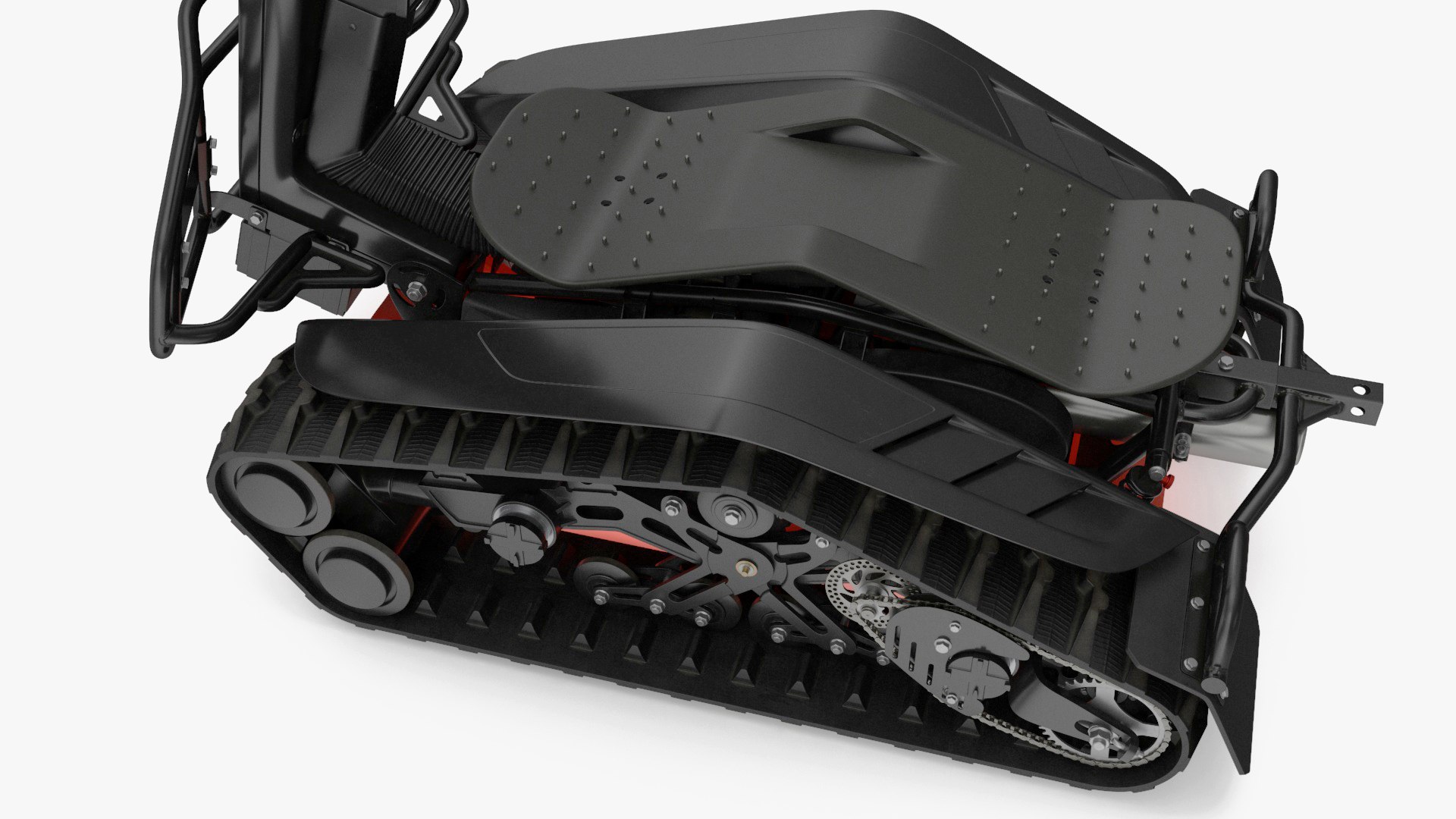 Stands Up Tracked Scooter 3D Model - TurboSquid 2166410