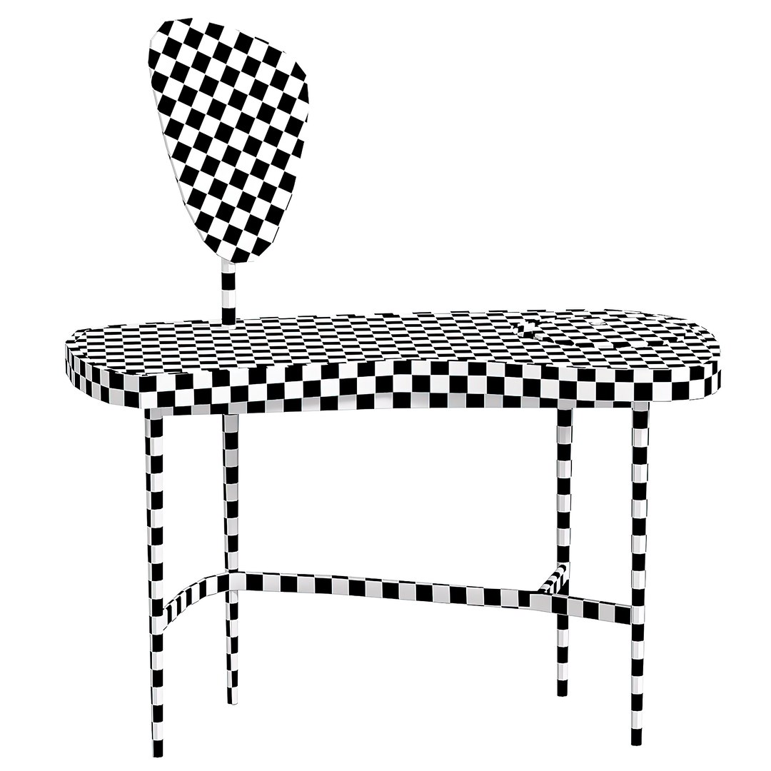 Venus Dressing Table By Bonaldo 3D Model - TurboSquid 1931593