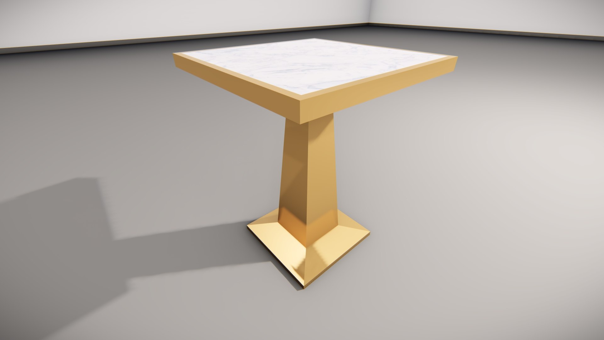 3D Model Square Table - TurboSquid 2229120